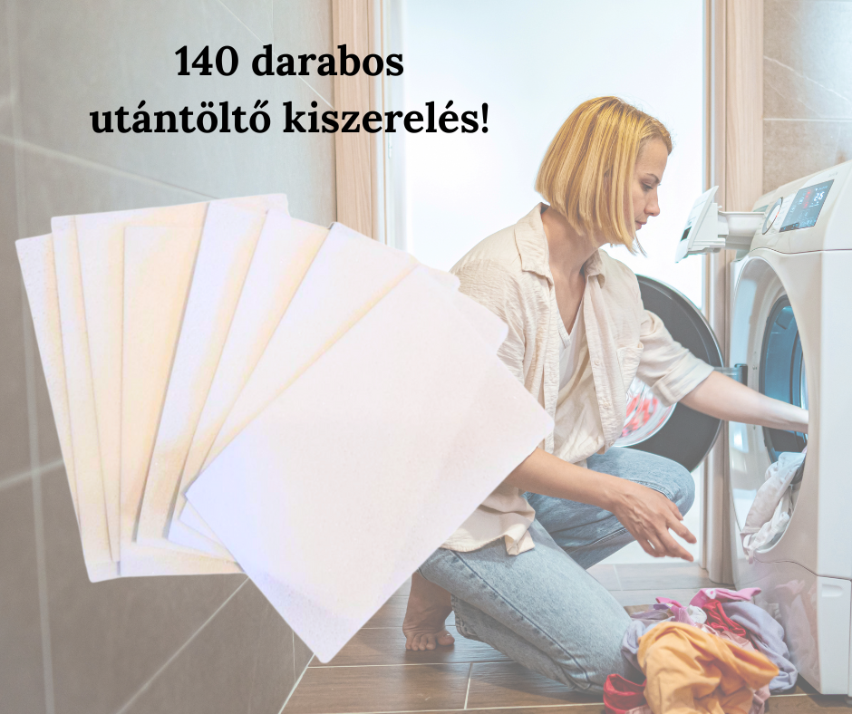 SensEco Deluxe sheets - Enzyme Power lapmosószer 140 db Megapack - MosóMami